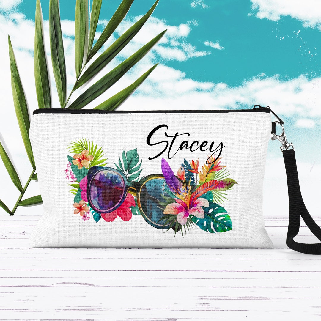 Beach Survival Kit Bag, Personalized Beach Pouch, Beach Trip Gifts ...