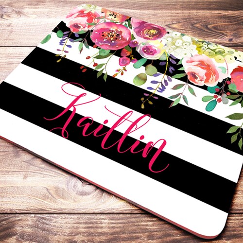 Name Mouse Pad Personalized Mouse Pad Office Decor for - Etsy