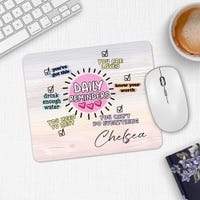Self Care Cute Mouse Pad, You Are Enough, Mental Health Matters, Best ...