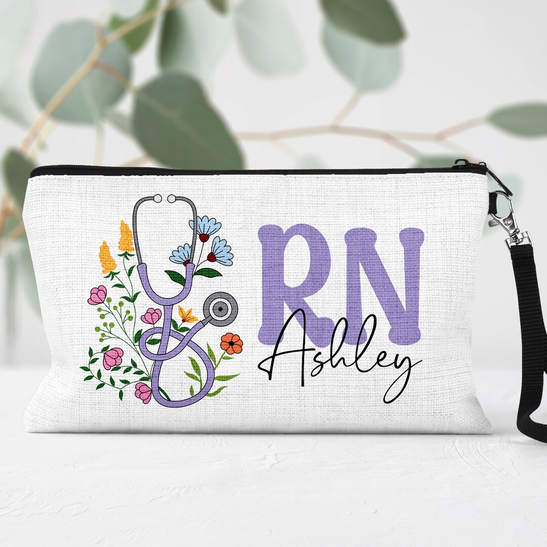 Personalized Nurse Bag Custom Nurse Graduation Gift Nurse Credentials ...
