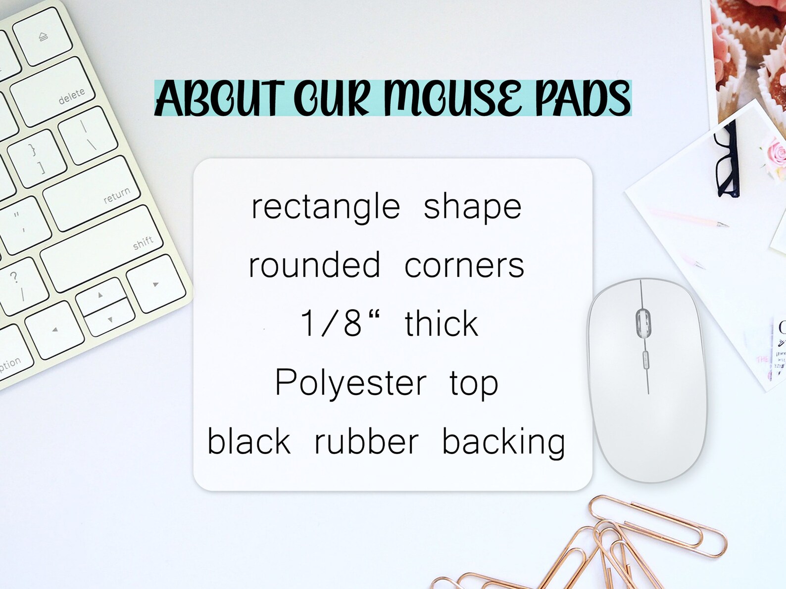 School Secretary Gifts, Personalized Mouse Pad, School Office Staff ...