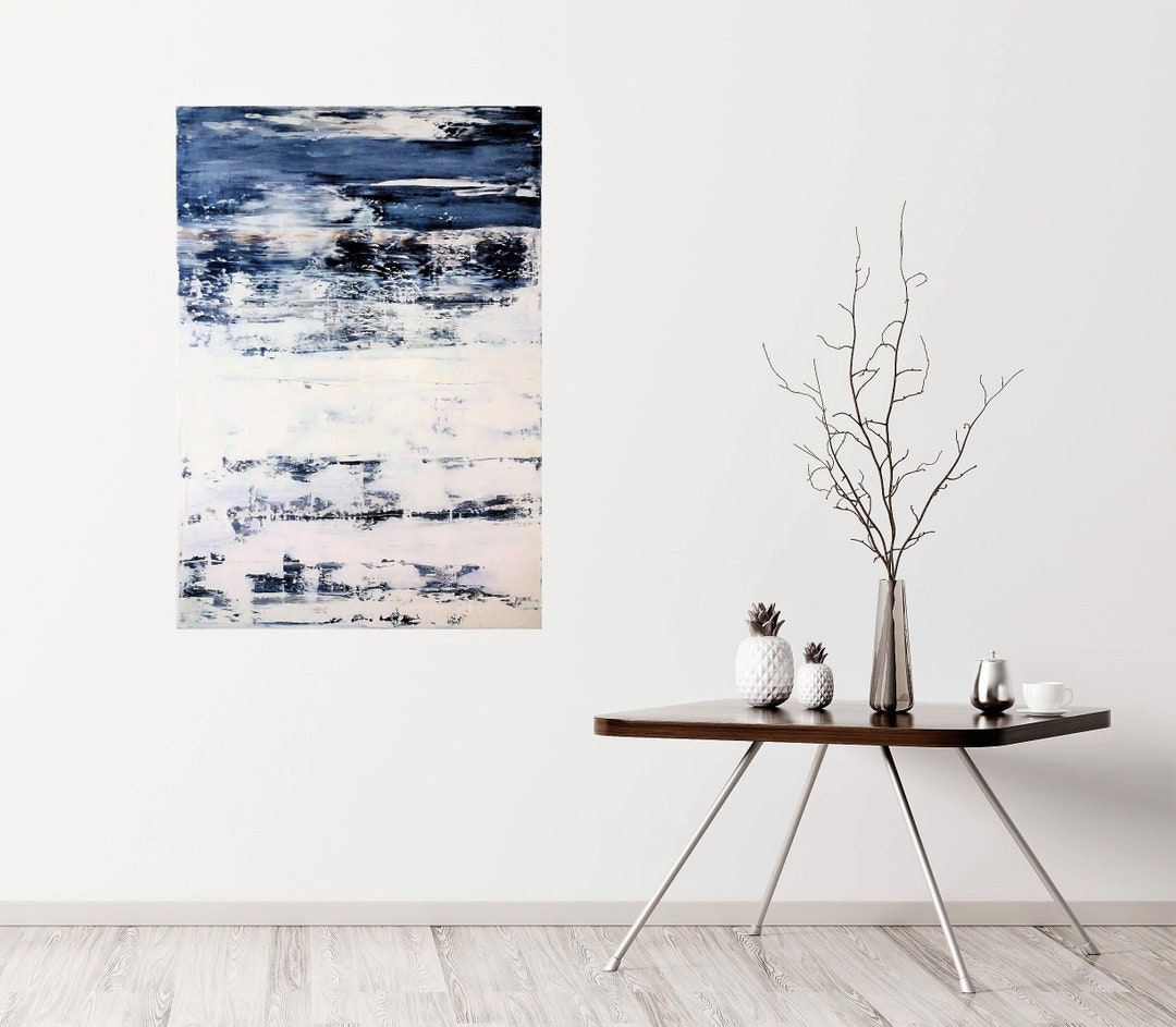 Maritime Abstract Oil Painting, Art II, Modern, Original in Oil ...