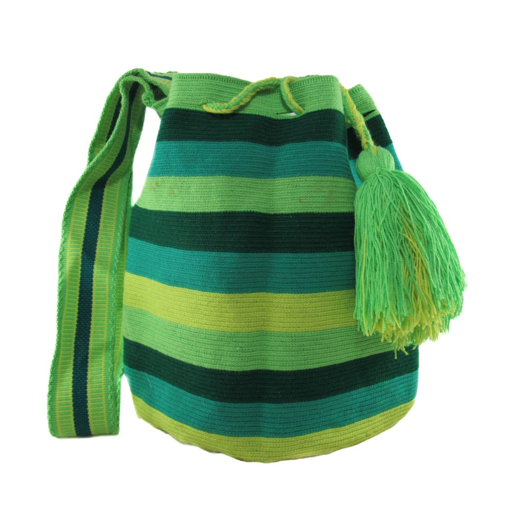 Wayuu Bag Large Mochila Wayuu Pattern Handmade Single Thread Bolso ...