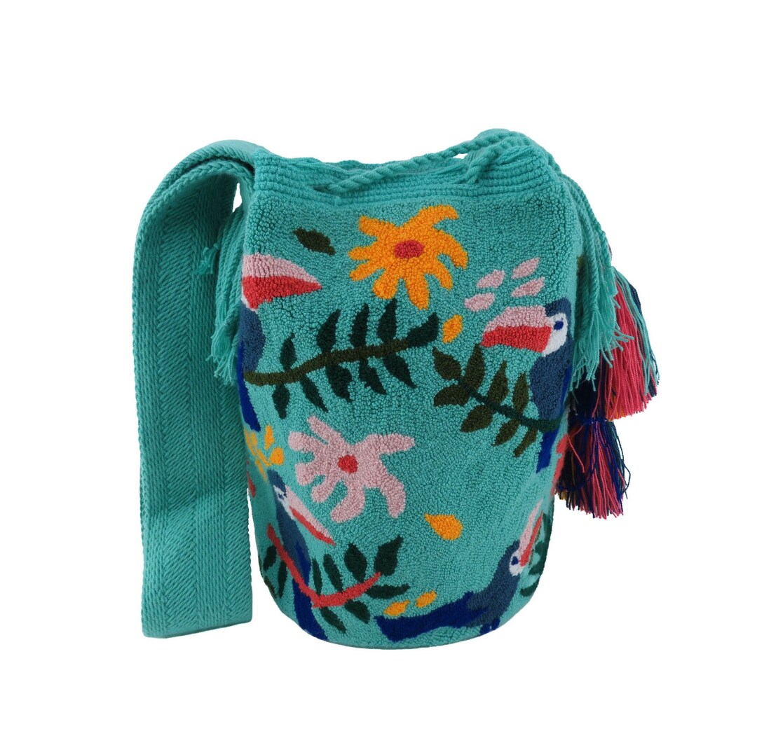 Wayuu Bag Large Mochila Wayuu Pattern Handmade Bolso Wayuu Taschen Sac ...