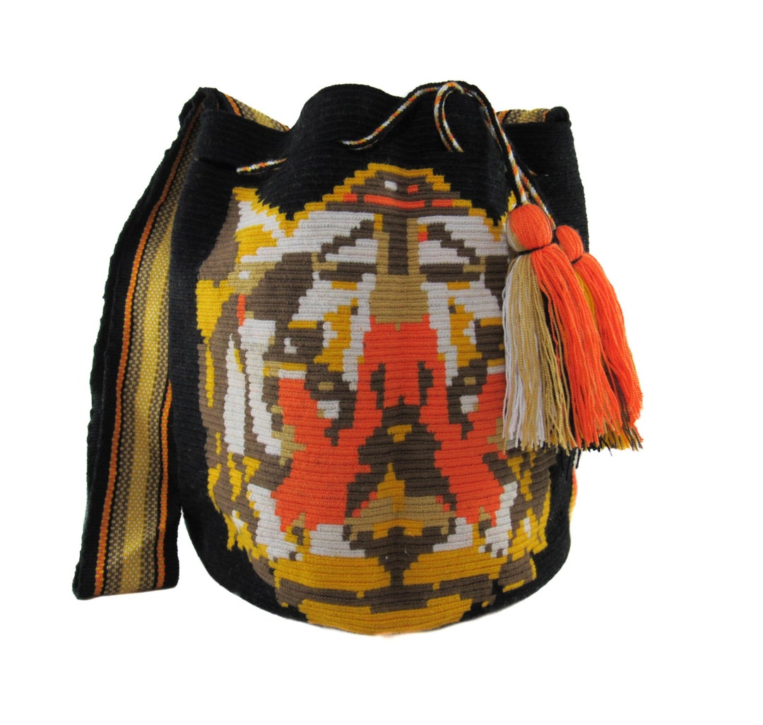 Wayuu Bag Large Mochila Wayuu Pattern Handmade Bolso Wayuu Taschen Sac ...