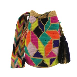 Wayuu Bag Large Mochila Wayuu Pattern Handmade Bolso Wayuu Taschen Sac ...
