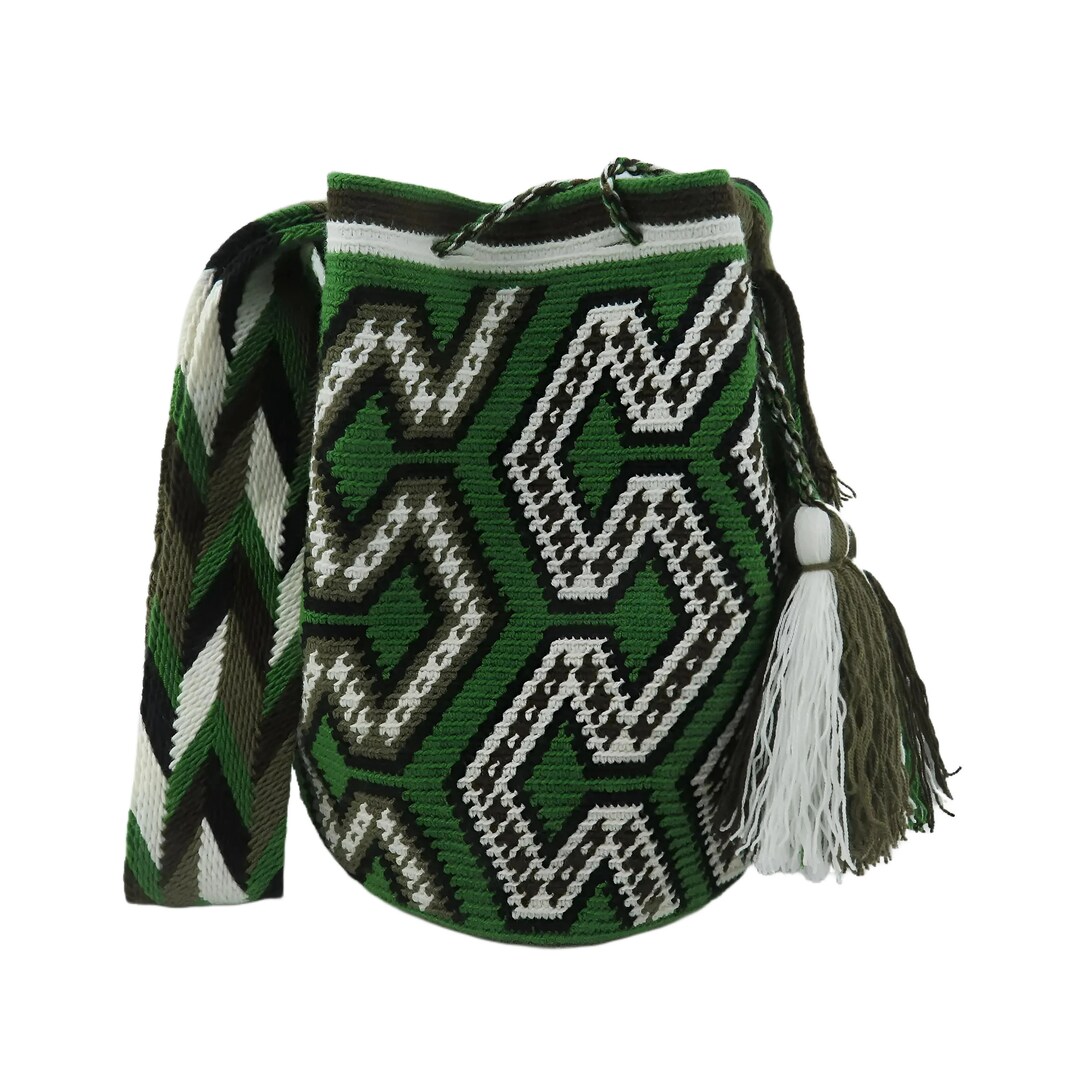 Wayuu Bag Large Mochila Wayuu Pattern Handmade Bolso Wayuu Taschen Sac ...