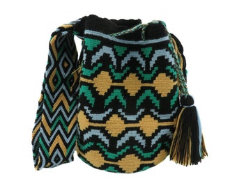 Wayuu Bag Large Mochila Wayuu Pattern Handmade Bolso Wayuu Taschen Sac ...