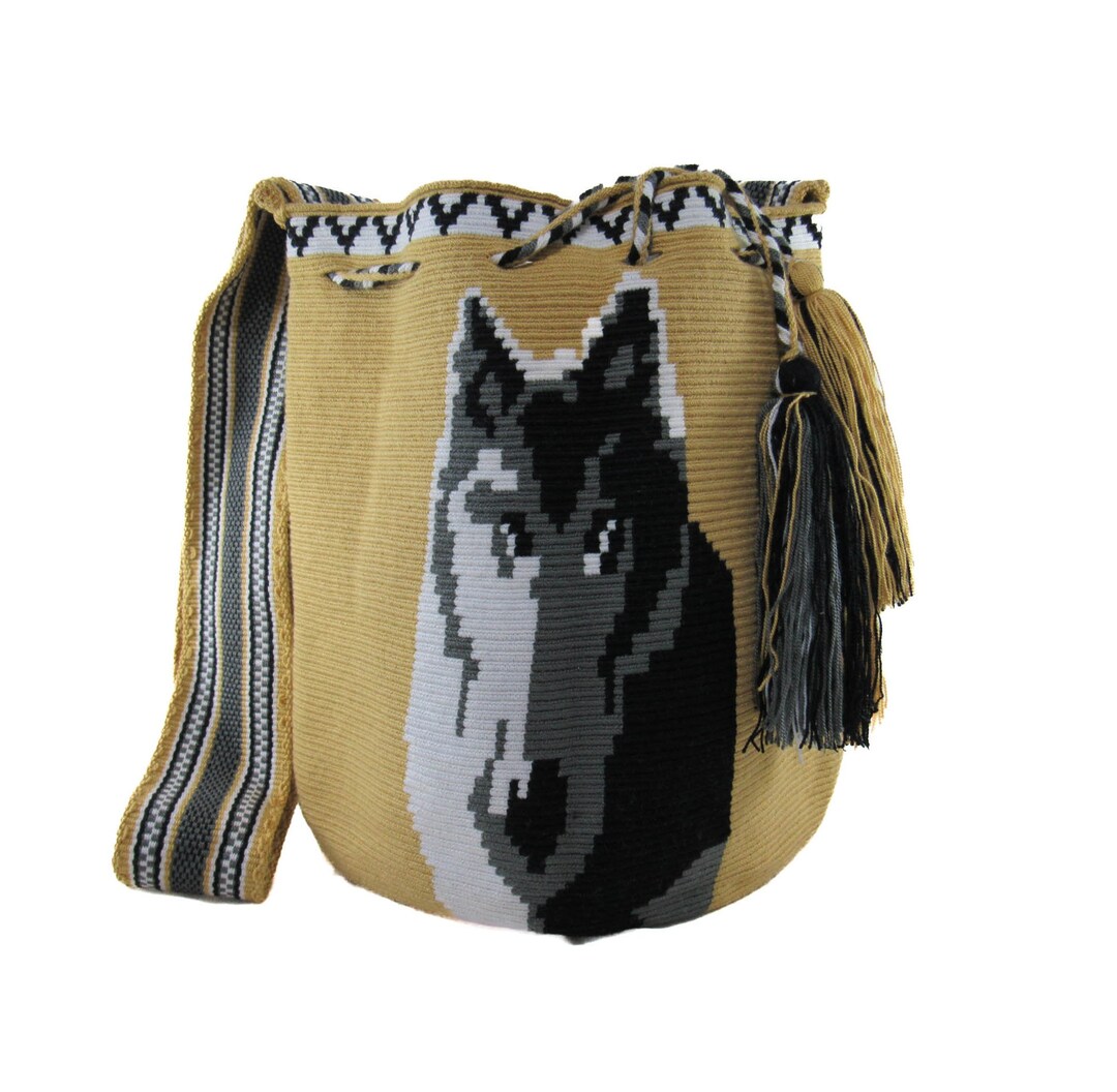 Wayuu Bag Large Mochila Wayuu Pattern Handmade Single Thread Bolso ...