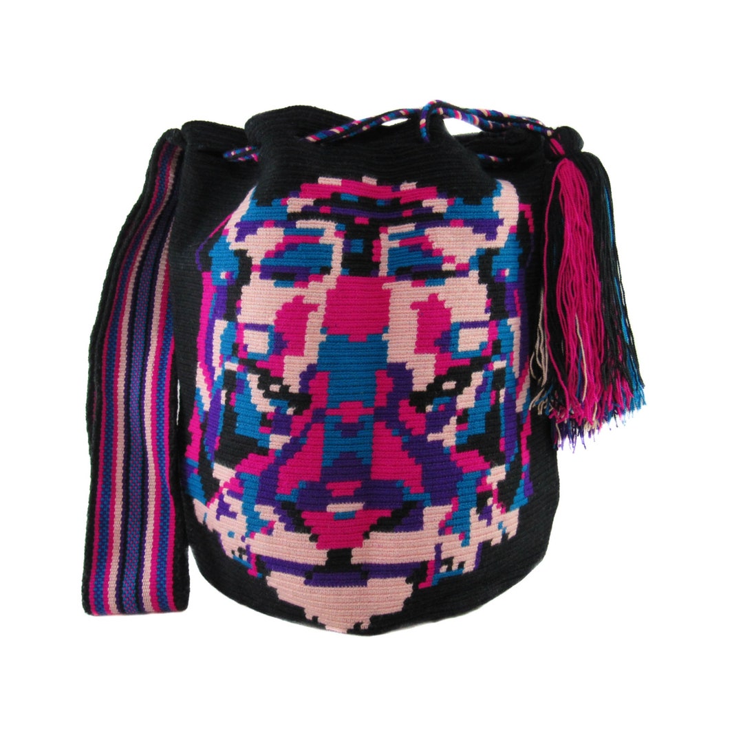 Wayuu Bag Large Mochila Wayuu Pattern Handmade Single Thread Bolso ...