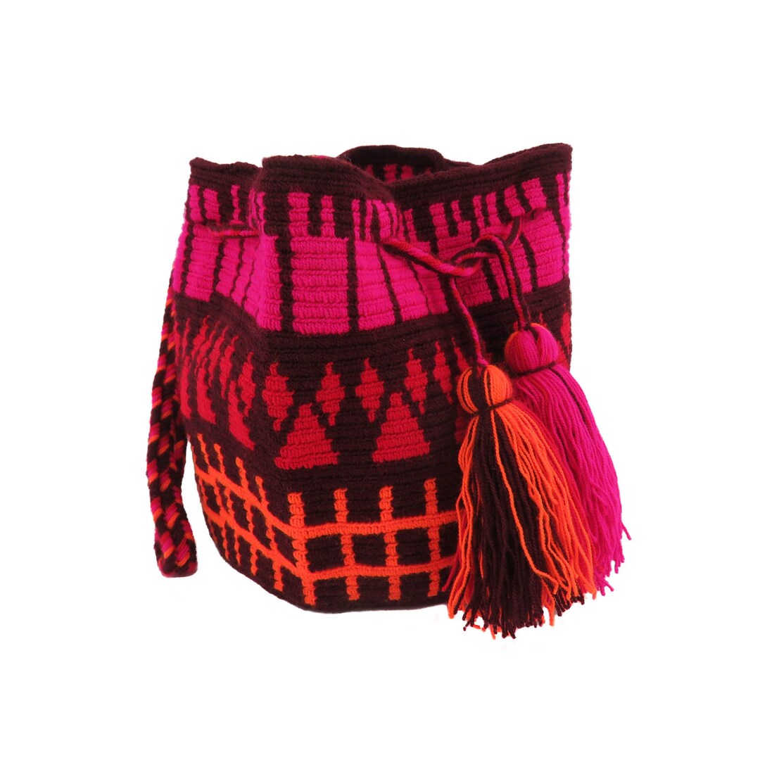 Wayuu Bag Medium Mochila for Women Wayuu Bag Pattern Traditional ...