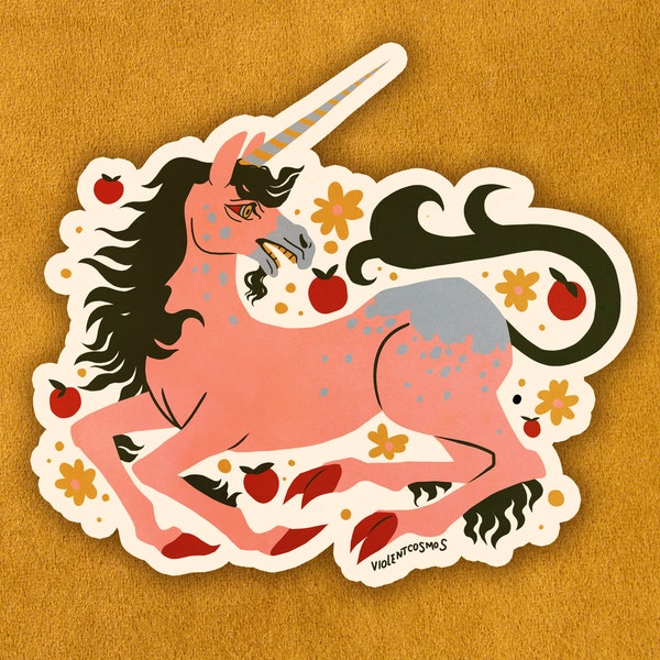Unicorn Sticker - Etsy