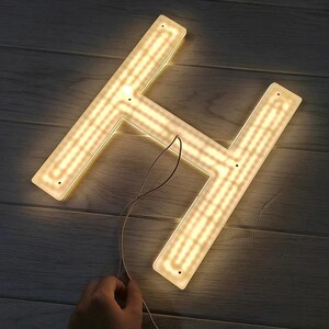 Personalized House Number, Led 3D Luminous Number Sign Address Plaque ...