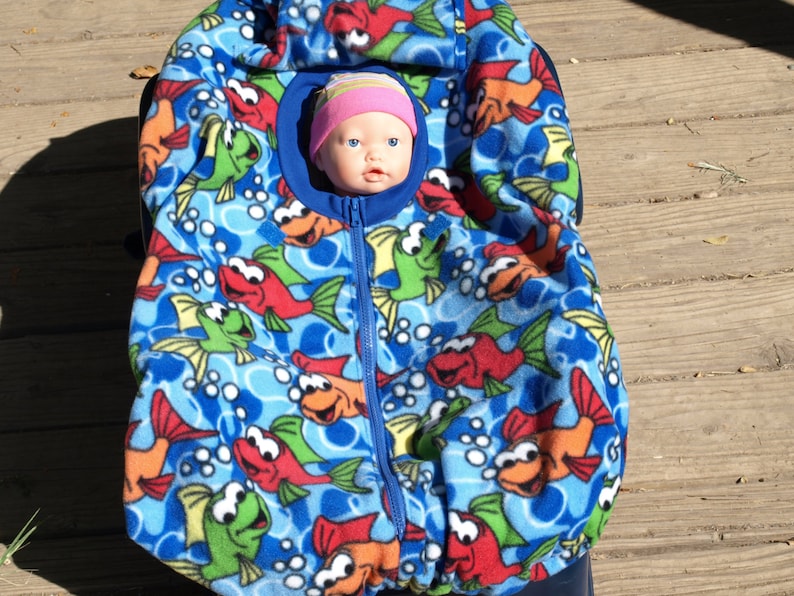Cute Fish Infant Car Seat Cover - Etsy