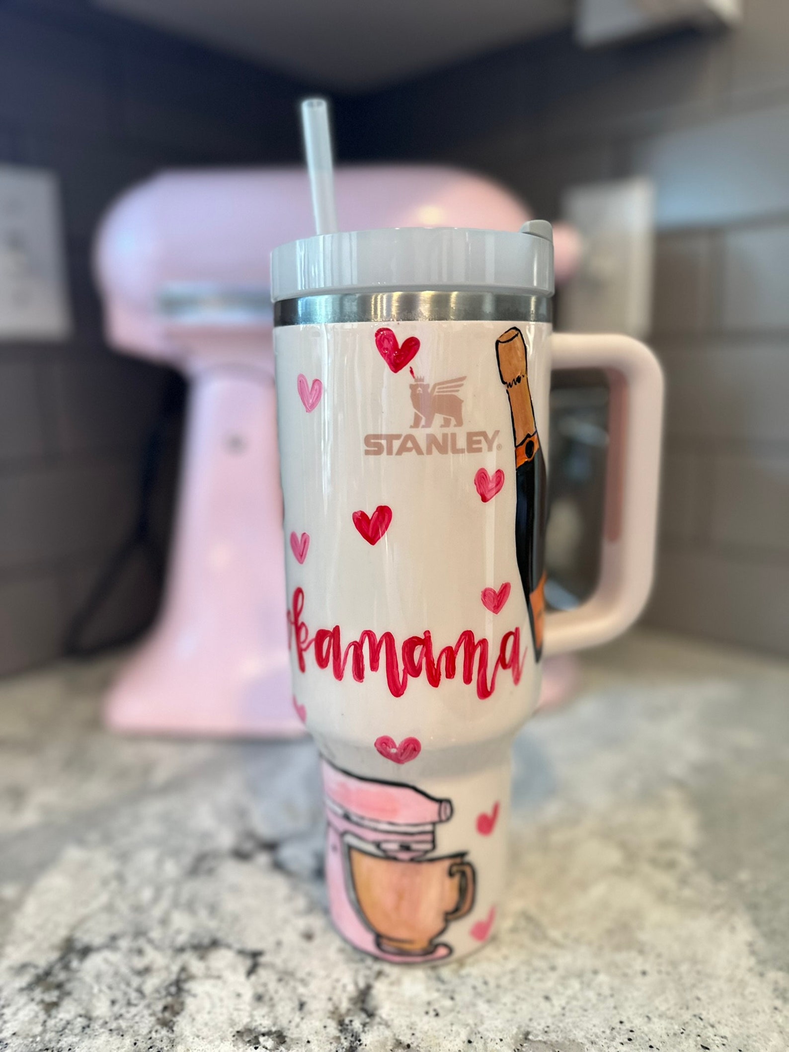 Custom Hand-painted Stanley Tumbler Custom Stanley Cup Custom Blog and ...