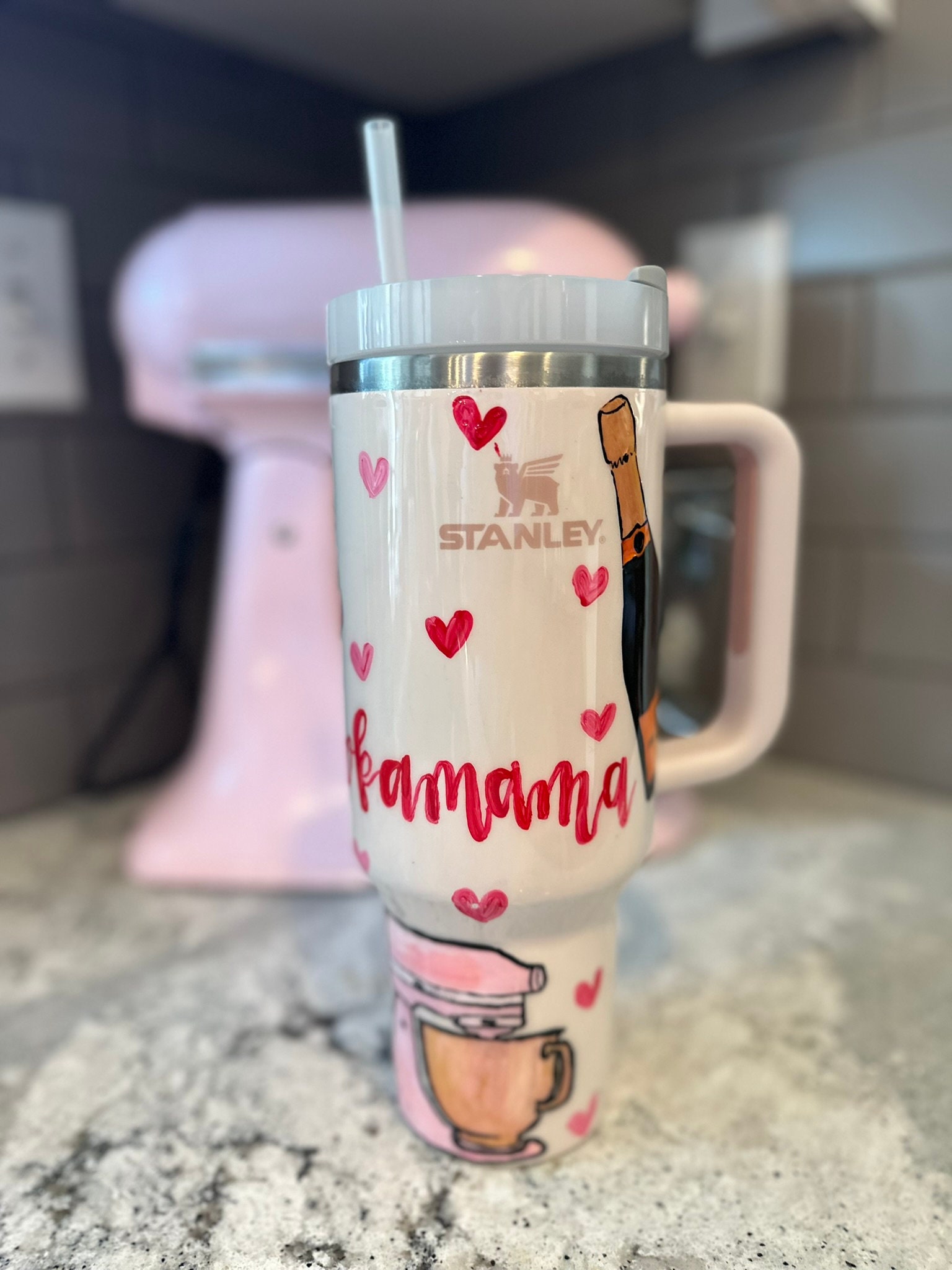 Custom Hand-painted Stanley Tumbler Custom Stanley Cup Custom Blog and ...