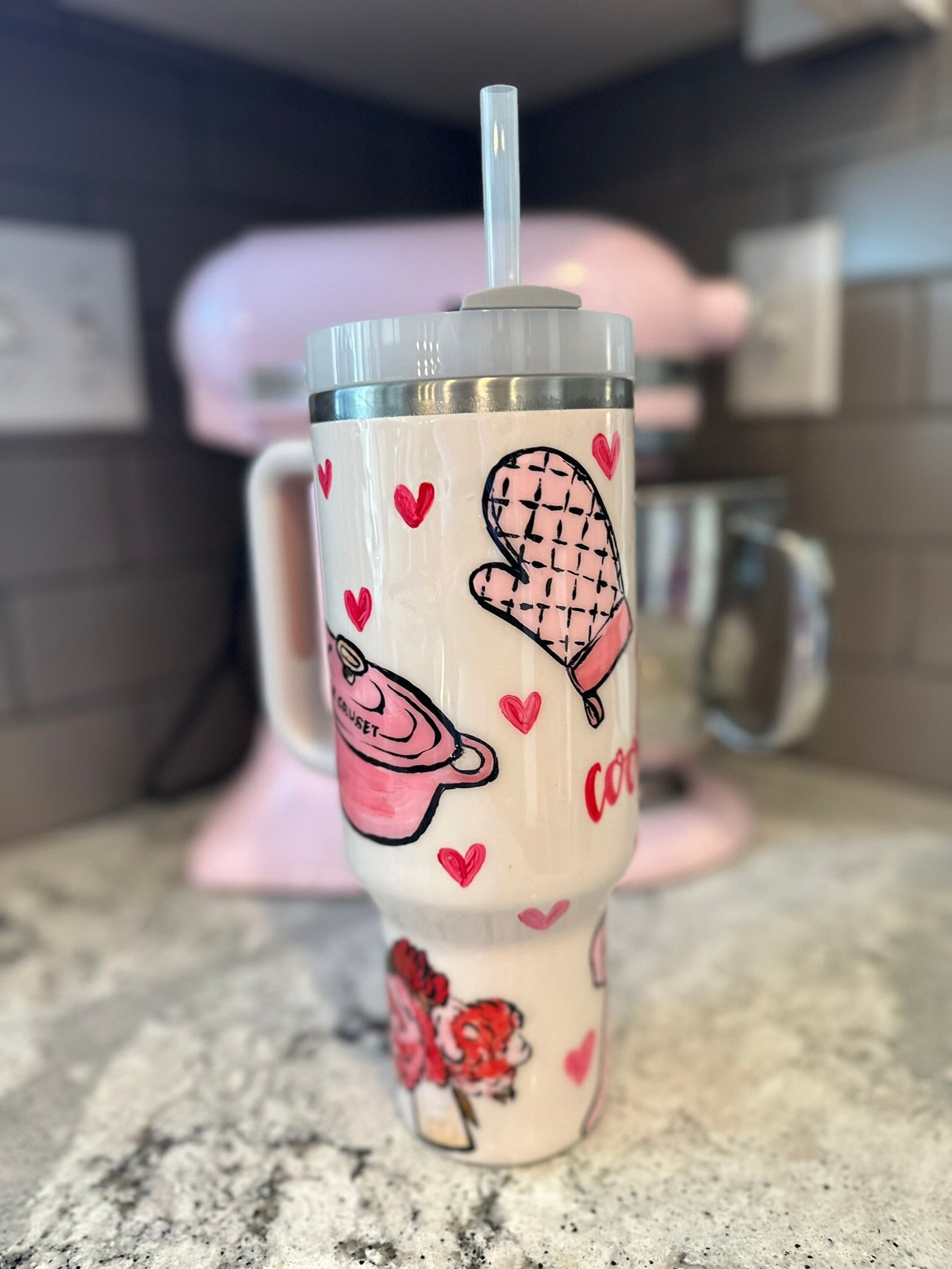 Custom Hand-painted Stanley Tumbler Custom Stanley Cup Custom Blog and ...