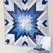 Indigo Star Quilt PDF Pattern | Etsy