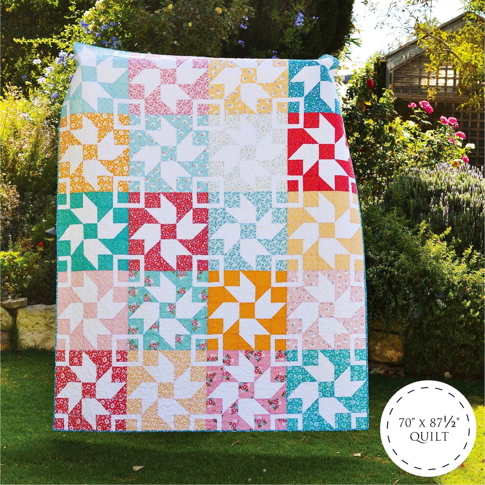 Floral Rhapsody Quilt PDF Pattern - Etsy