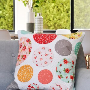 Prairie Circles Cushion PDF Pattern - Etsy