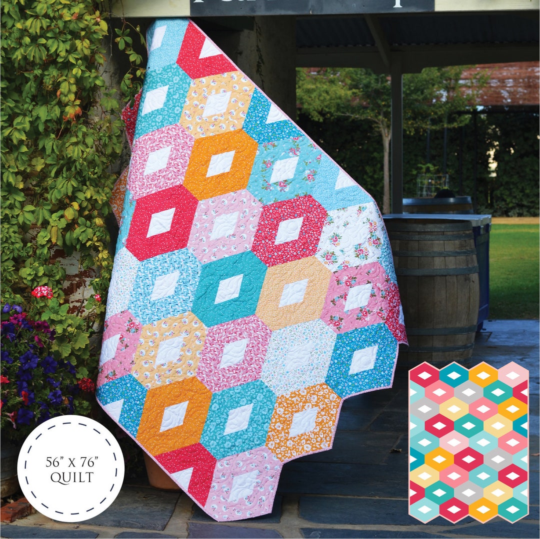 XOXO Quilt Paper Pattern - Etsy
