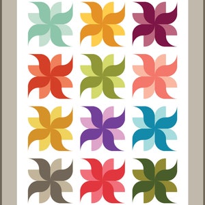 Tumbleweeds Quilt PDF Pattern - Etsy