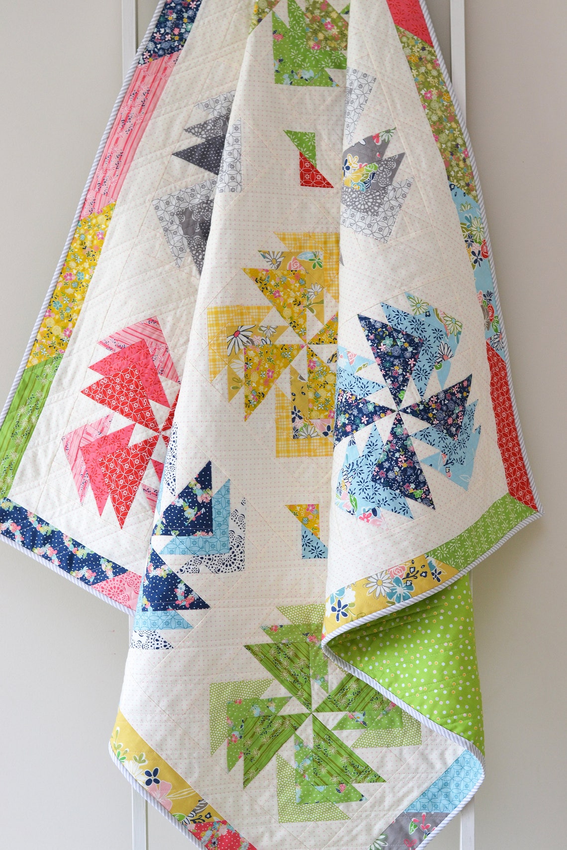Desert Windmills Quilt PDF Pattern - Etsy Australia
