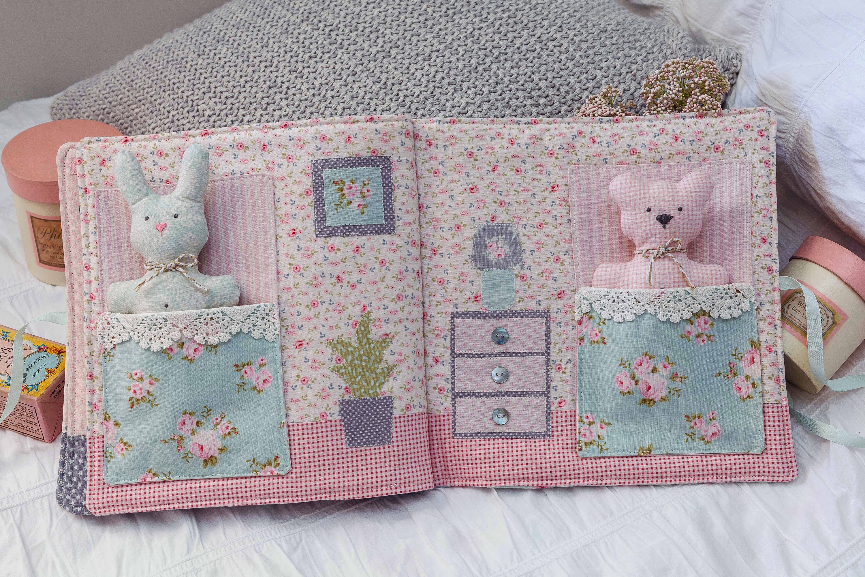 Baby Storybook / Quiet Book / Soft Book & Dolls PDF Pattern - Etsy ...