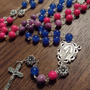 Personalized LGBTQ Pride Flag Rosary for LGBTQ Catholics made - Etsy Canada