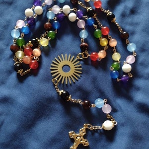Personalized LGBTQ Pride Flag Rosary for LGBTQ Catholics made - Etsy Canada
