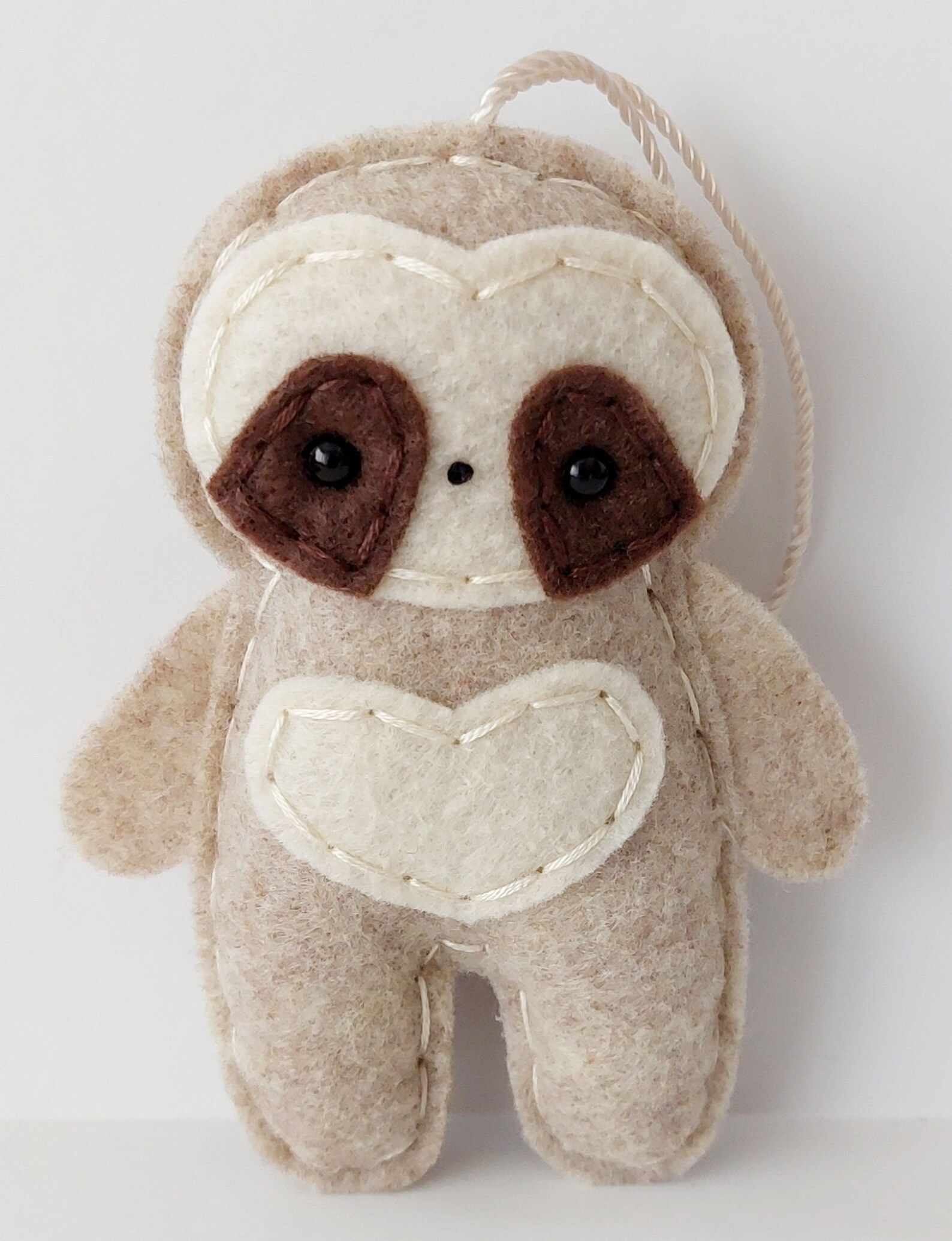 Personalized Sloth Ornaments / Felt Sloth Ornaments / 2022 - Etsy