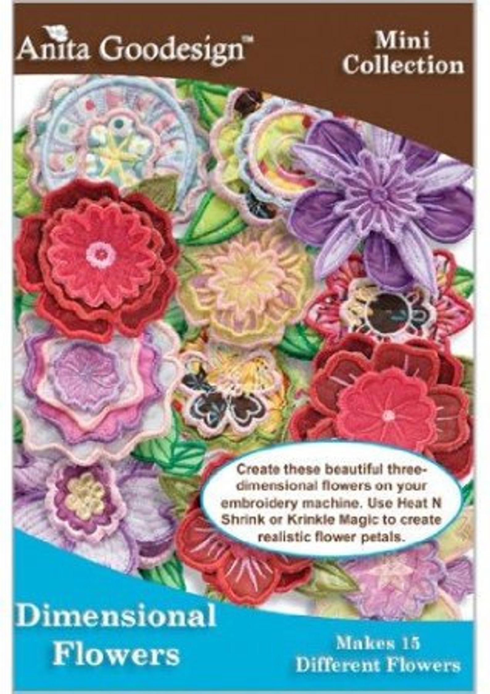 Anita Goodesign Dimensional Flowers NEW SEALED - Etsy