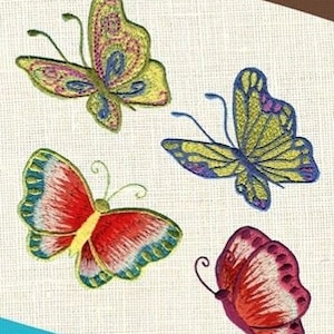 Butterflies Anita Goodesign Embroidery Design Mini Collection CD - Etsy
