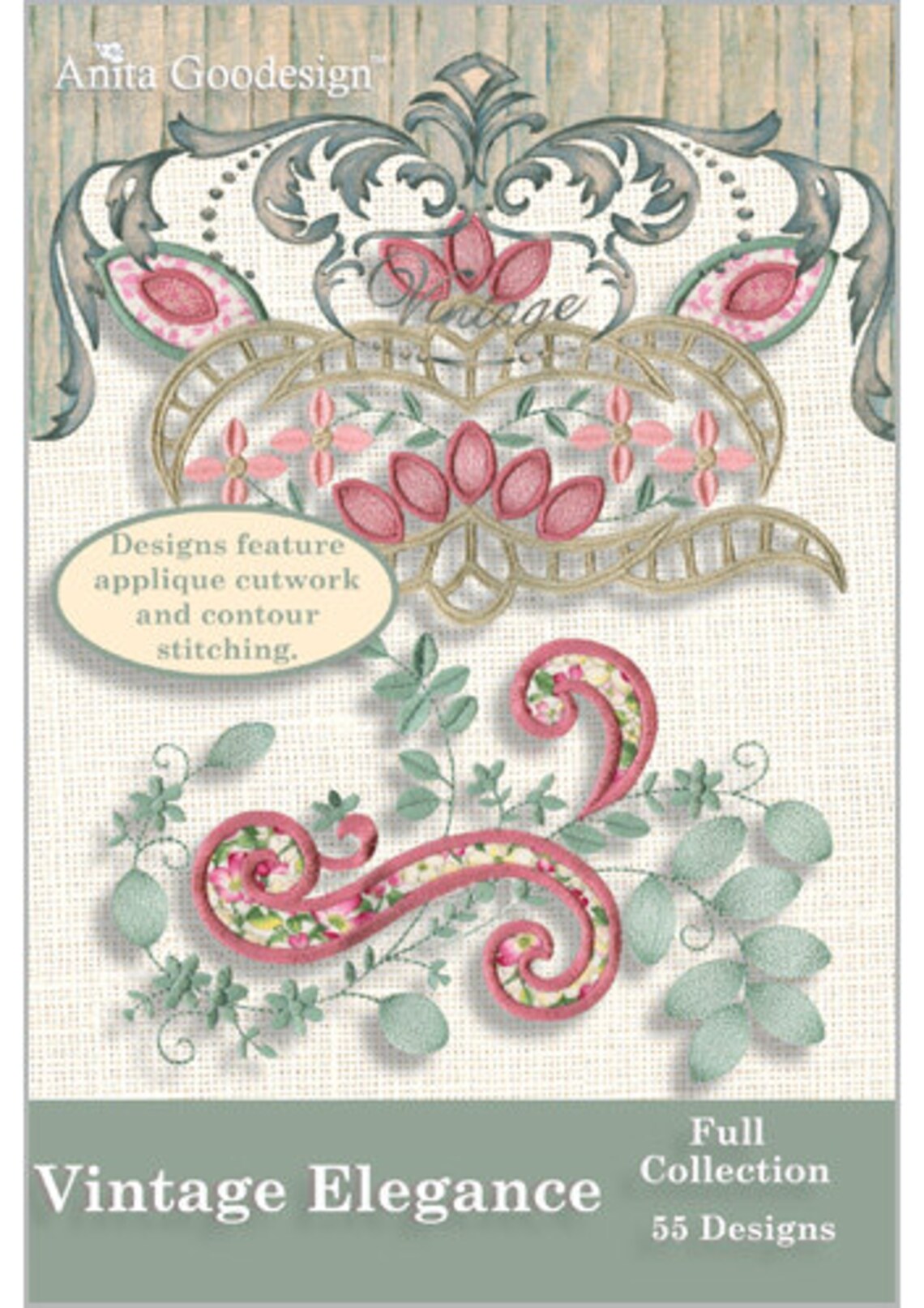 Anita Goodesign Vintage Elegance Embroidery Designs - Etsy