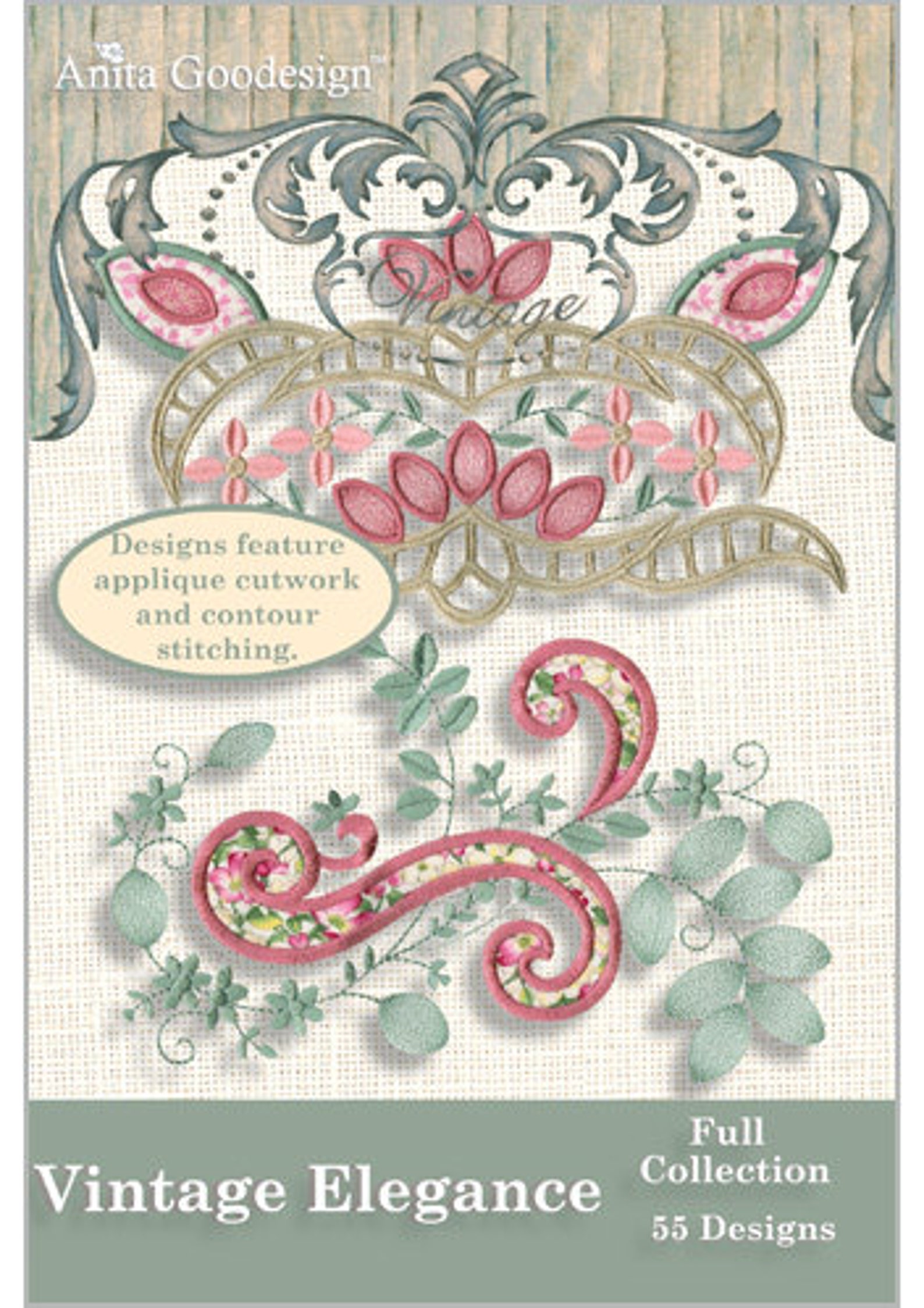Anita Goodesign Vintage Elegance Embroidery Designs - Etsy