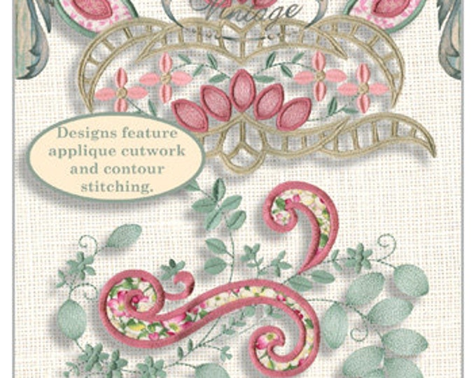 Anita Goodesign Vintage Elegance Embroidery Designs - Etsy