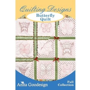 Anita Goodesign Embroidery Designs CD Butterfly Quilt - Etsy