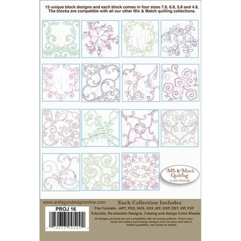 Bobbin Work Anita Goodesign Embroidery Designs (CD Only) - Etsy
