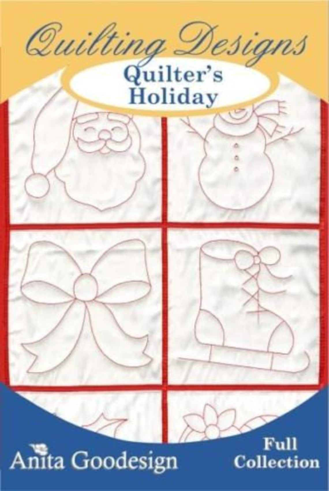 Quilters Holiday Anita Goodesign Embroidery Design - Etsy