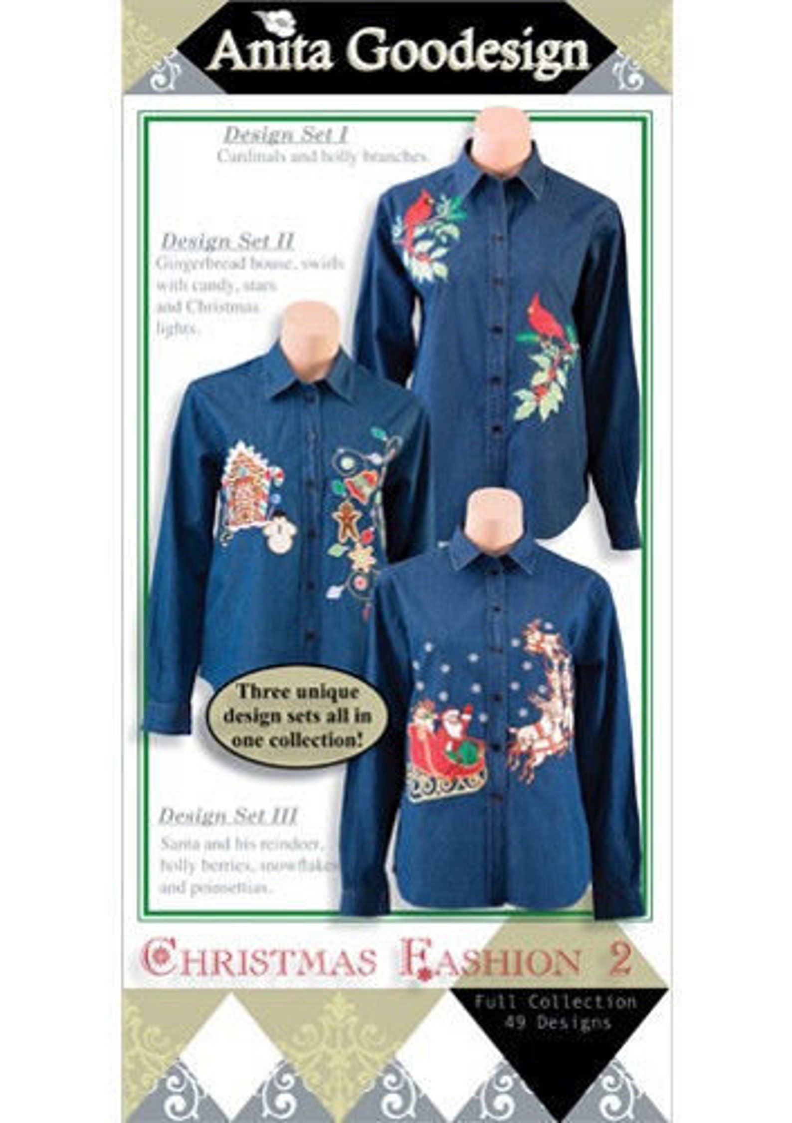 Anita Goodesign Christmas Fashion 2 - Etsy