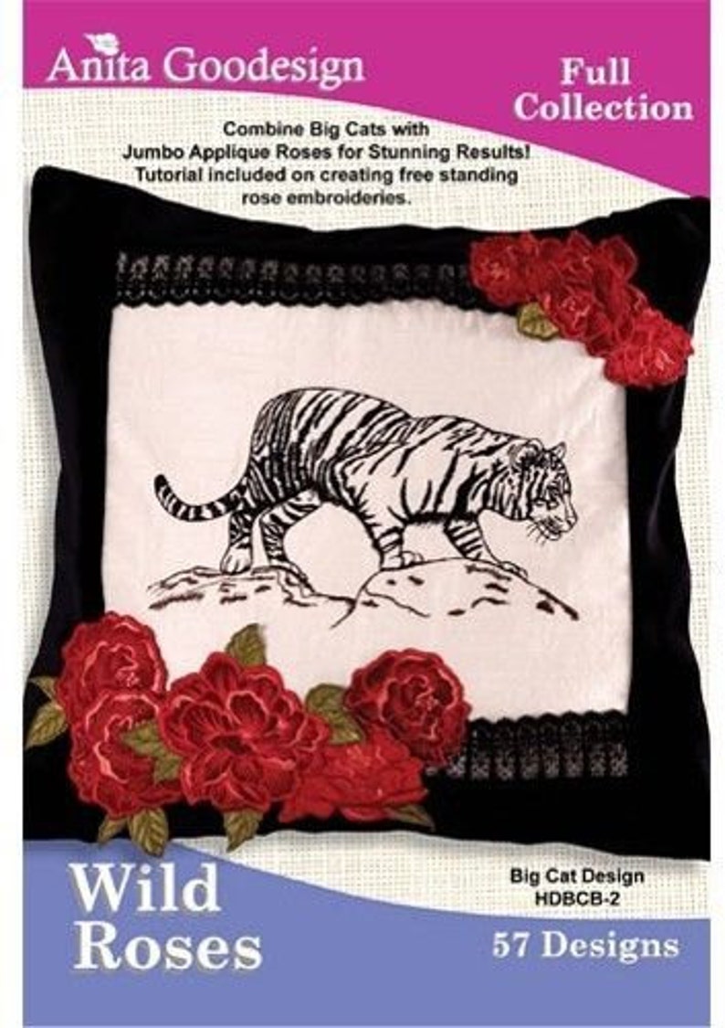 Wild Roses Anita Goodesign Embroidery Designs - Etsy