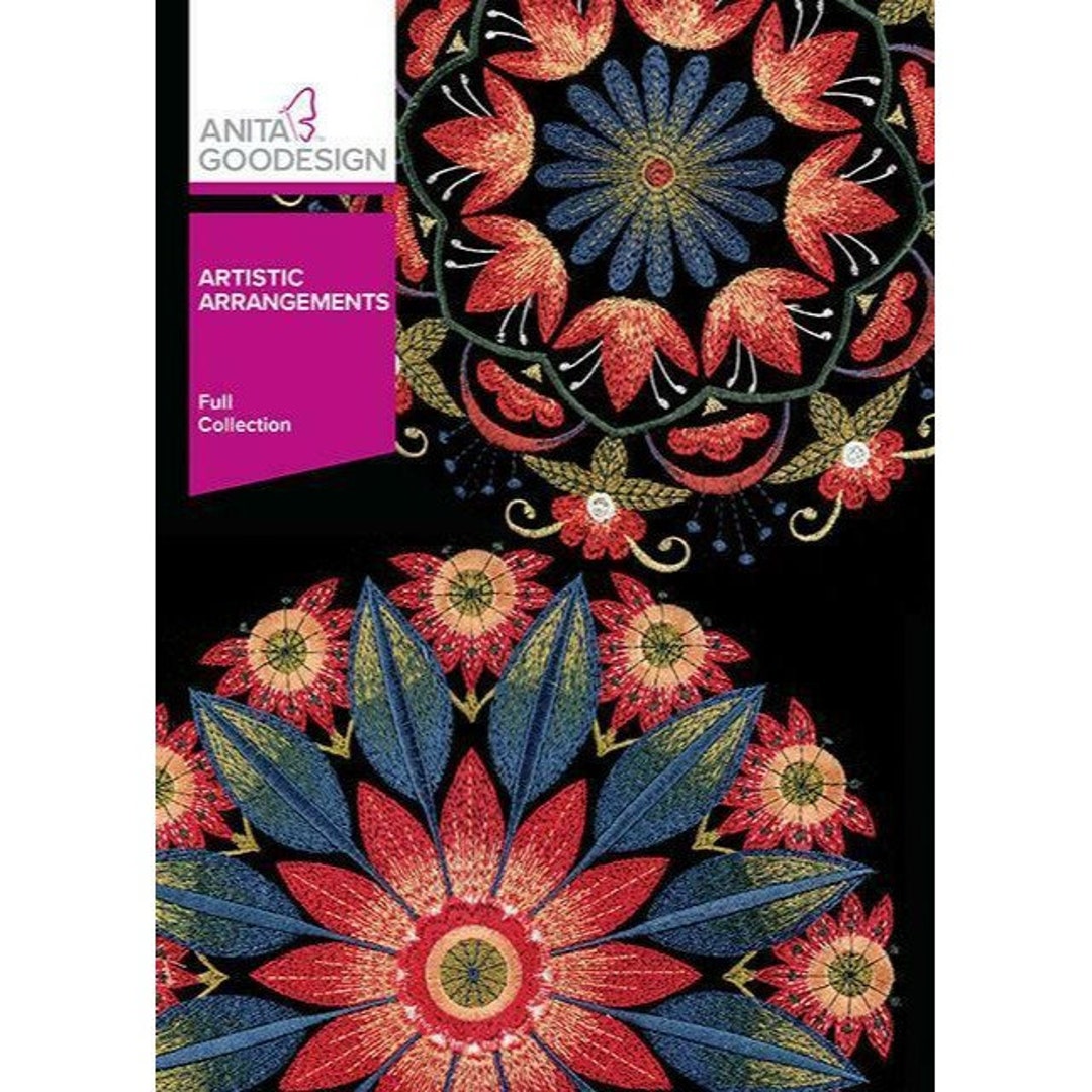 Artistic Arrangements Anita Goodesign Embroidery Designs (CD Only) NEW ...