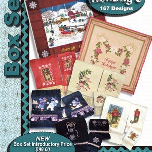 Anita Goodesign Embroidery Designs Holiday Box Set #3 - Etsy