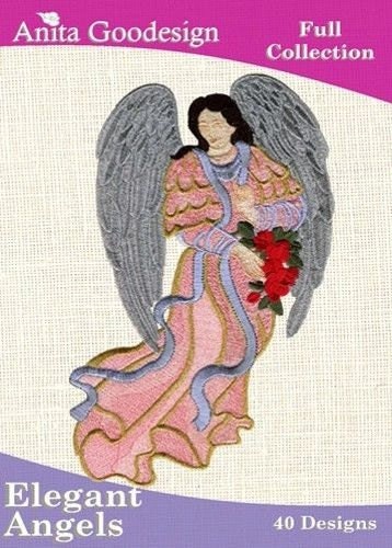 Elegant Angels Anita Goodesign Embroidery Designs - Etsy