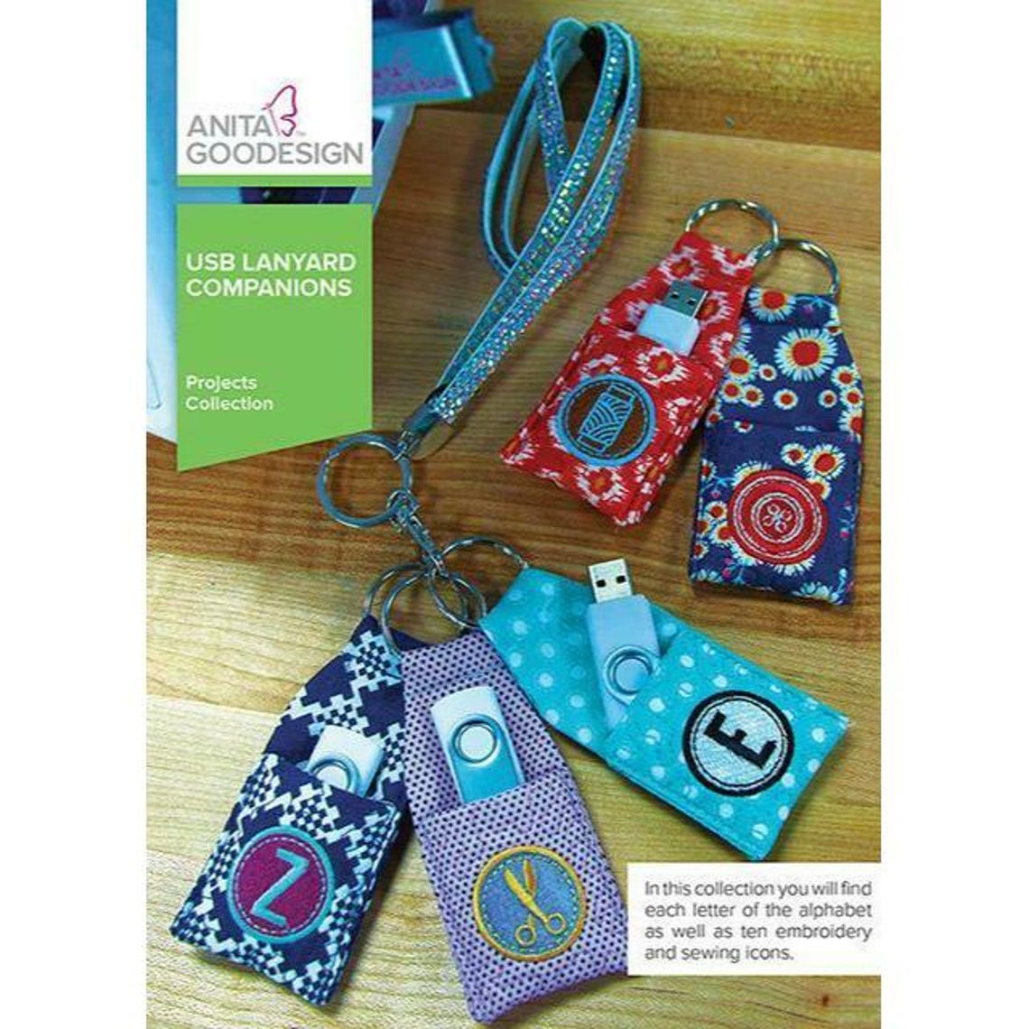 USB Lanyard Companions Anita Goodesign Embroidery Designs (CD Only) NEW ...
