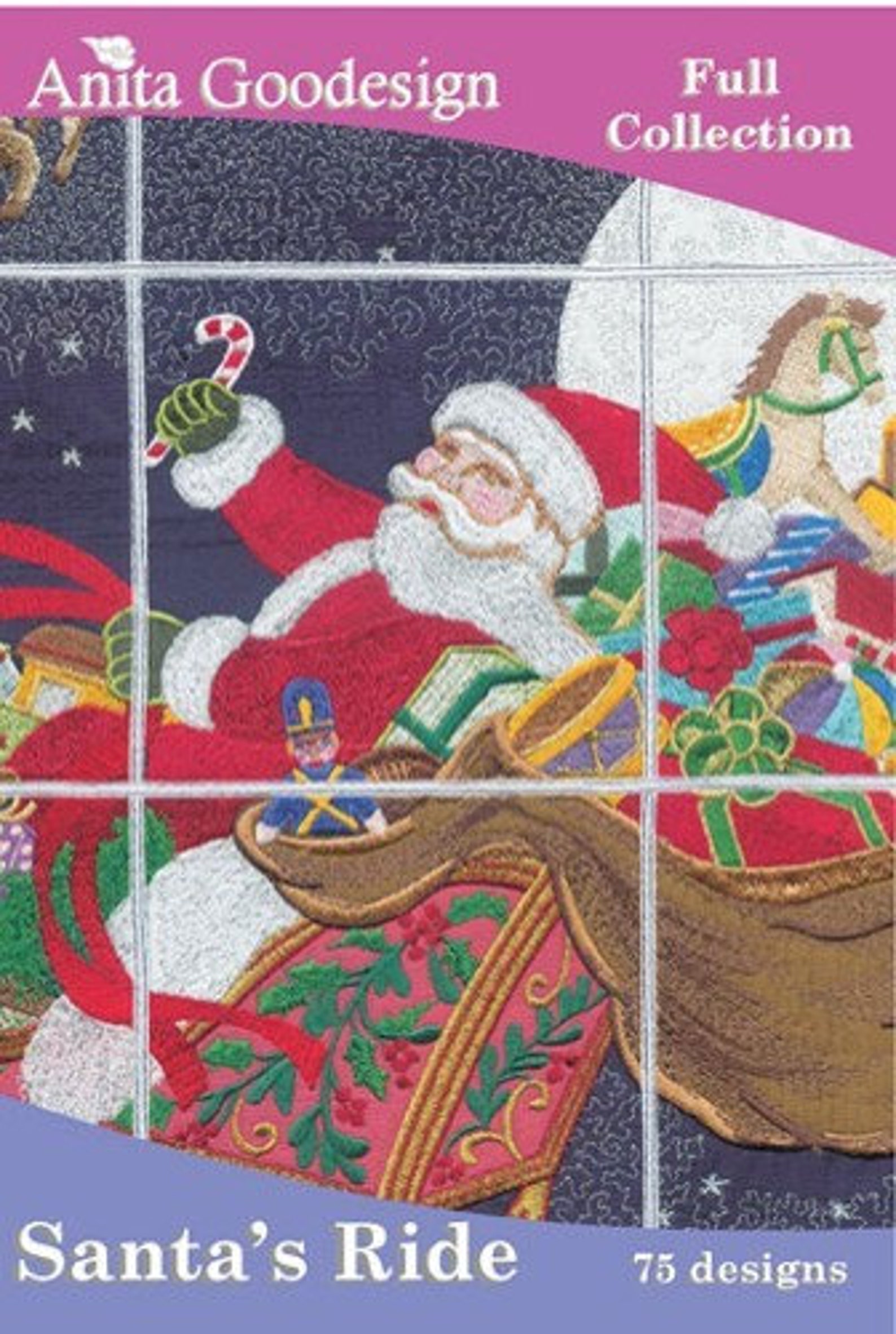 Anita Goodesign Santa's Ride - Etsy