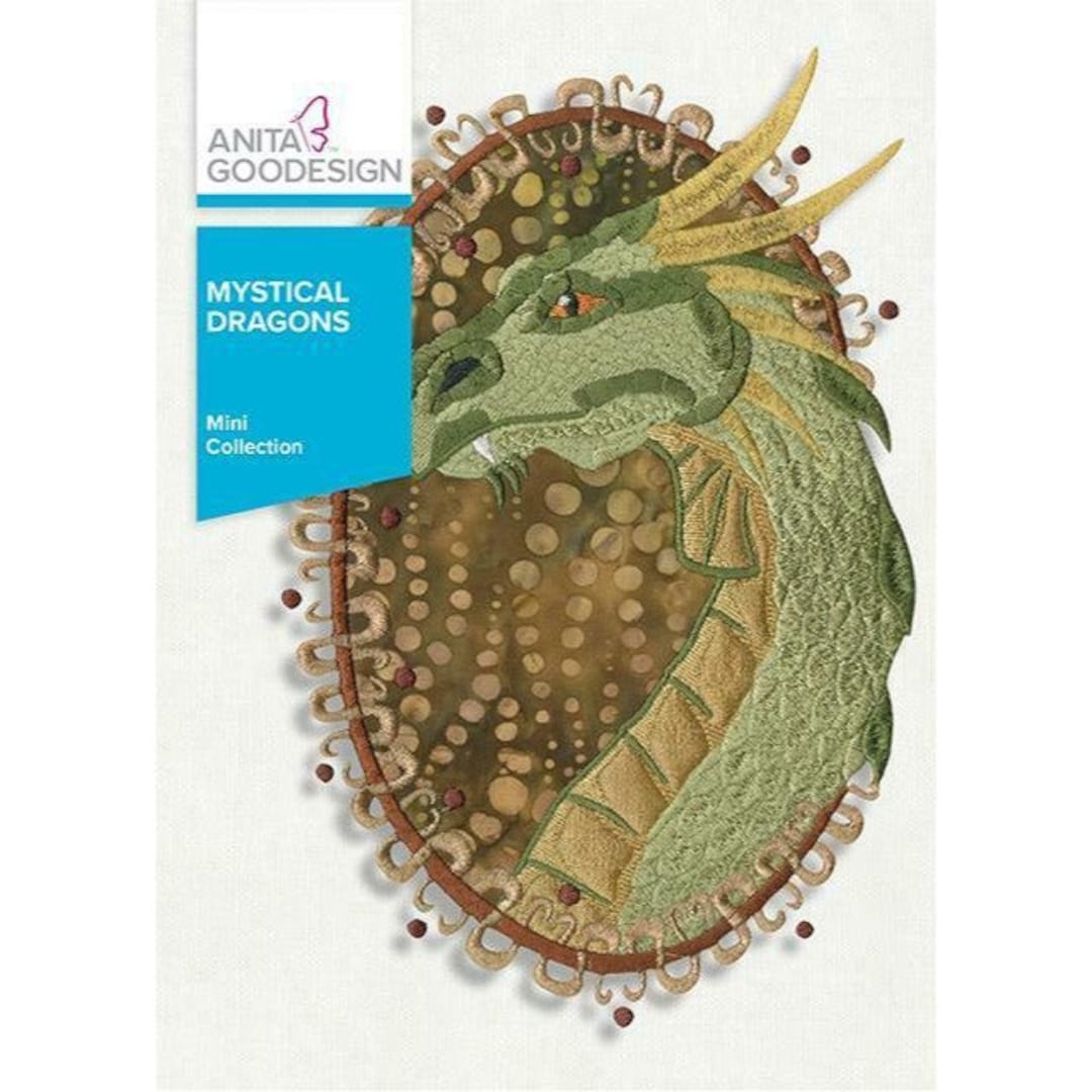 Mystical Dragons Anita Goodesign Embroidery Design Machine Cd - Etsy