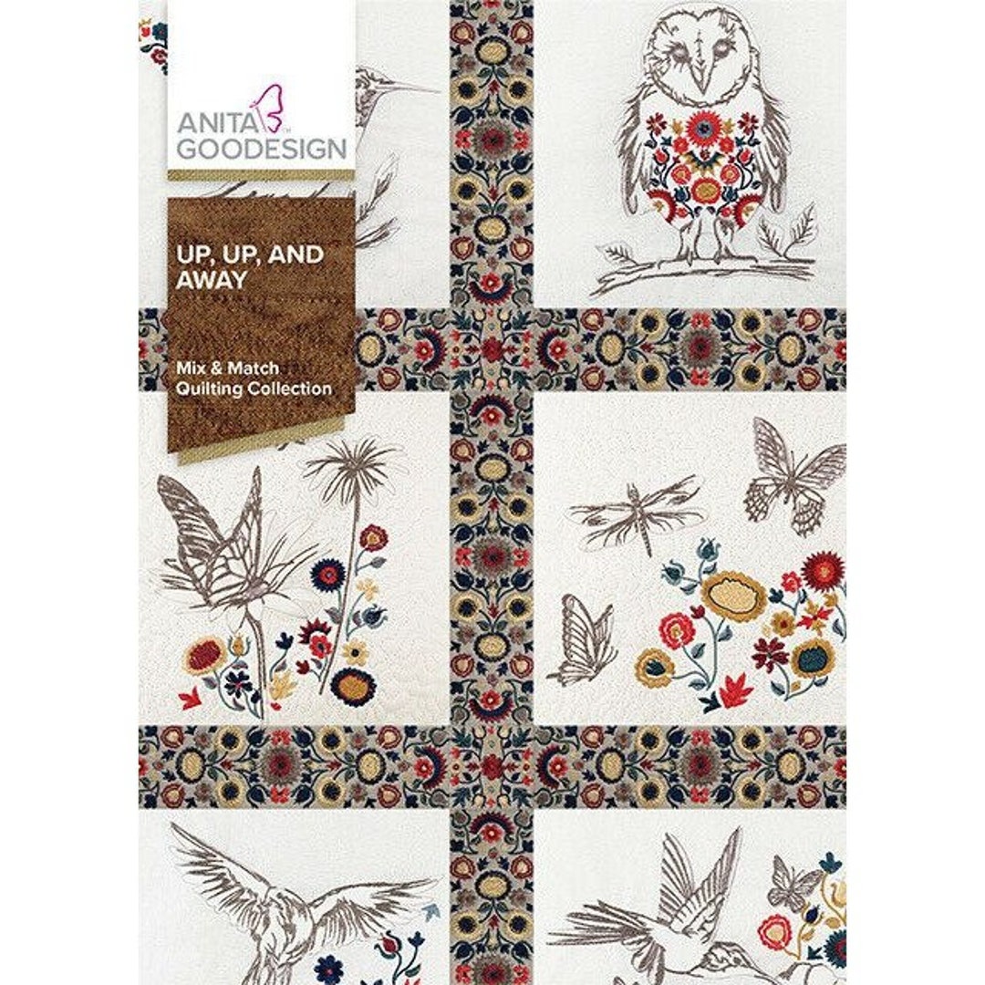 Up, up and Away Anita Goodesign Embroidery Design Machine Cd - Etsy