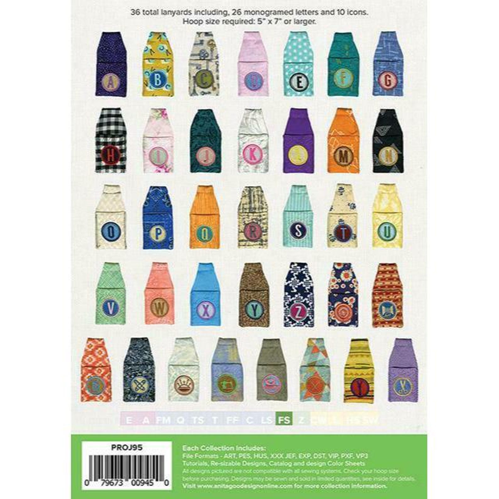 USB Lanyard Companions Anita Goodesign Embroidery Designs (CD Only) NEW ...