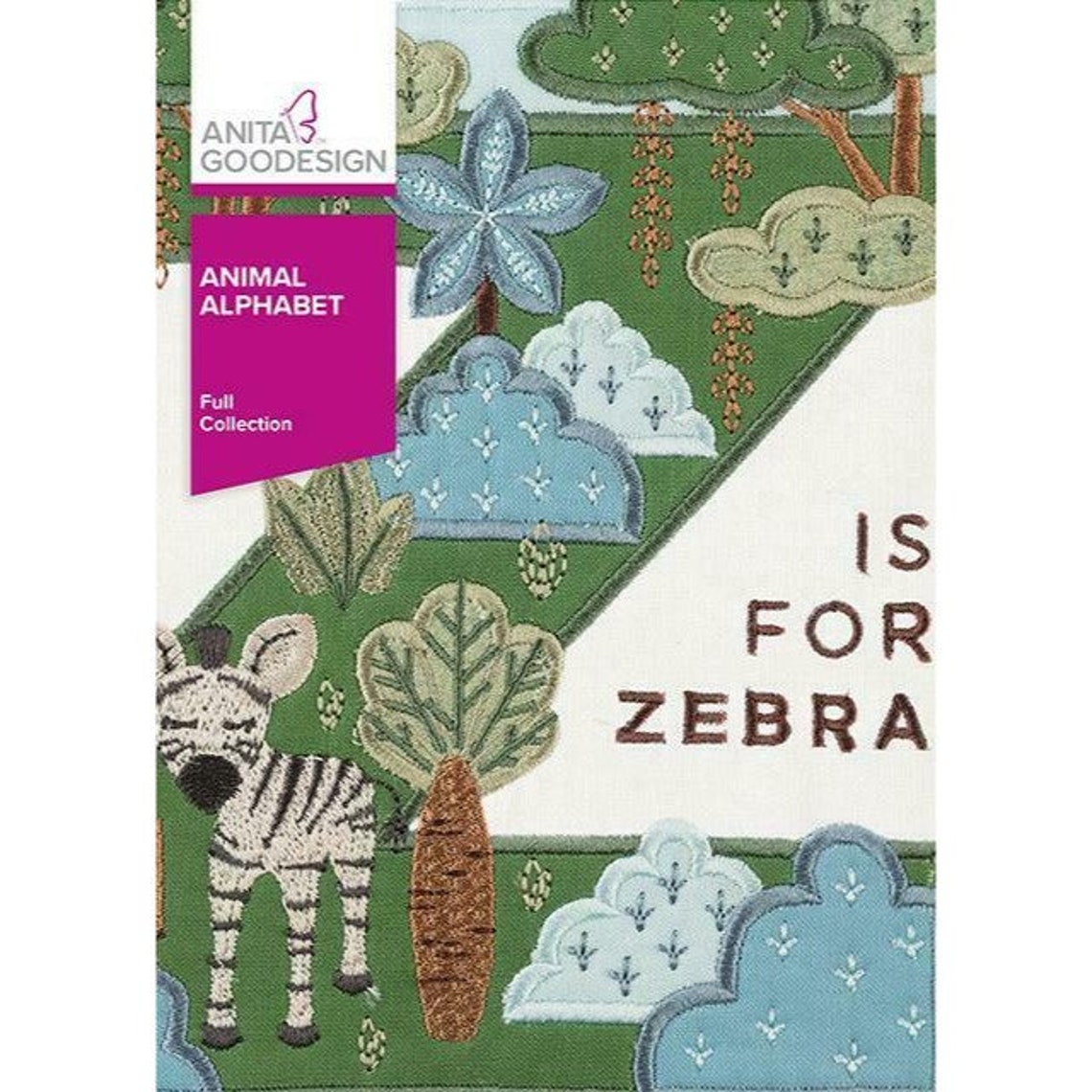 Animal Alphabet Anita Goodesign Embroidery Machine Designs Cd - Etsy